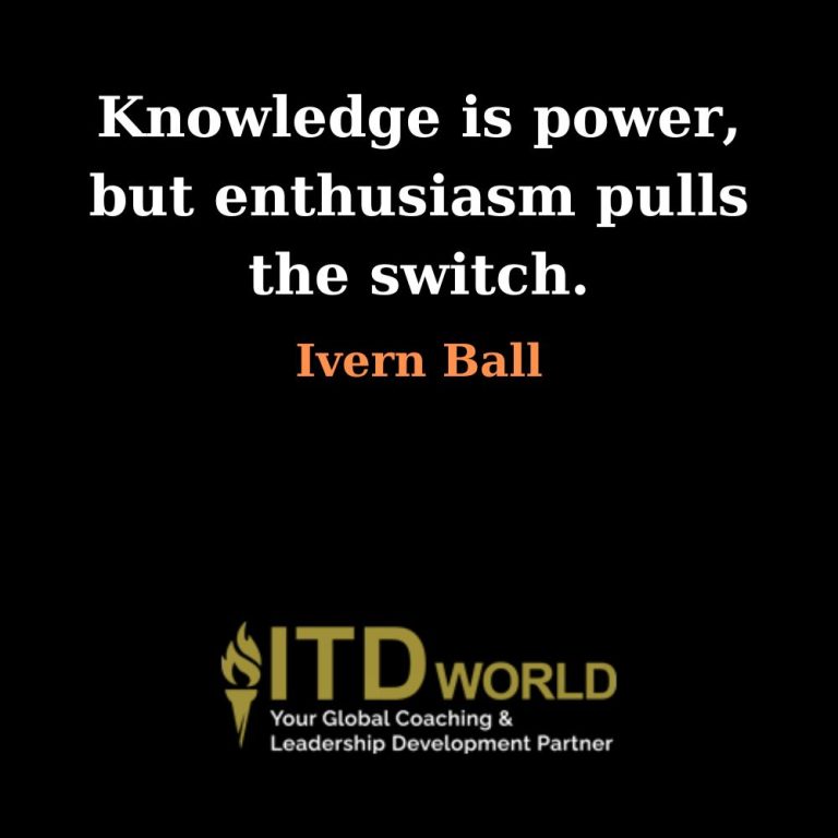 42 Training Quotes: Inspirational Words for Learning | ITD World