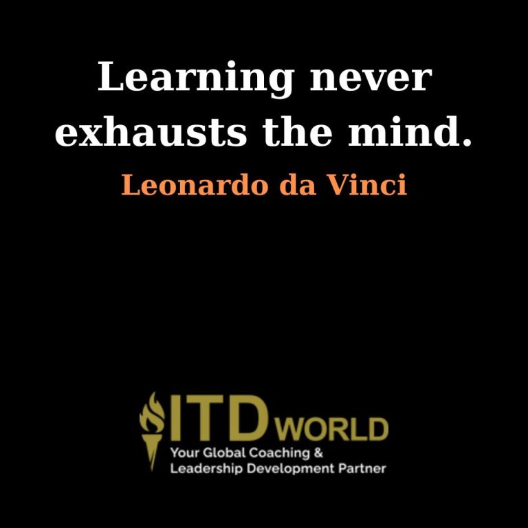 42 Training Quotes: Inspirational Words for Learning | ITD World