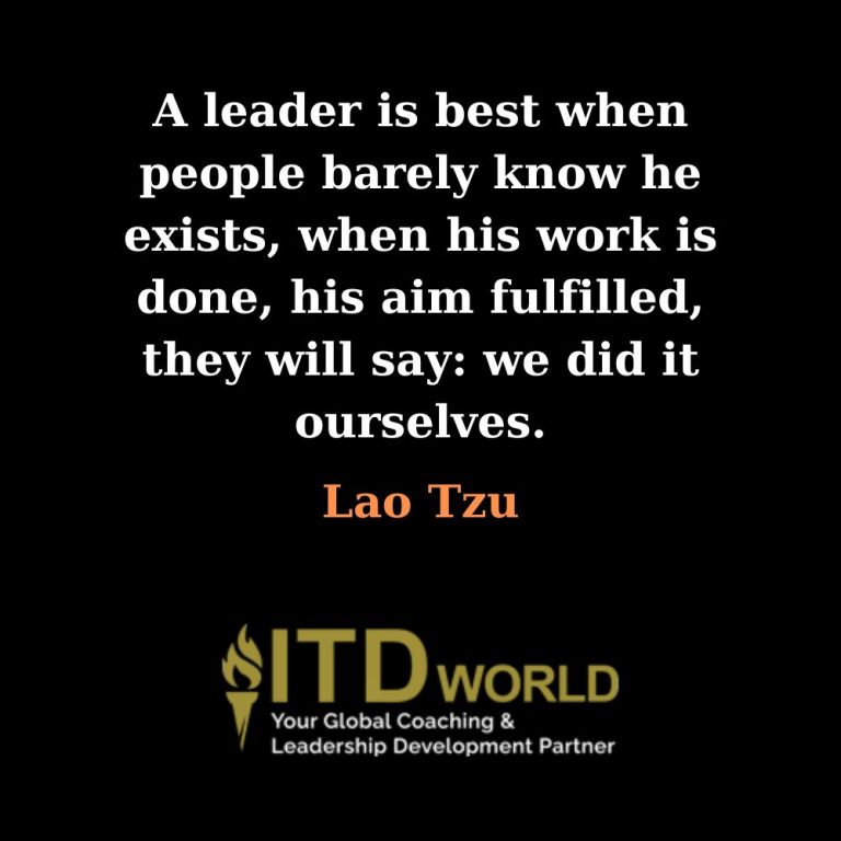 110 Leadership Quotes: Words that Unlock Greatness | ITD World
