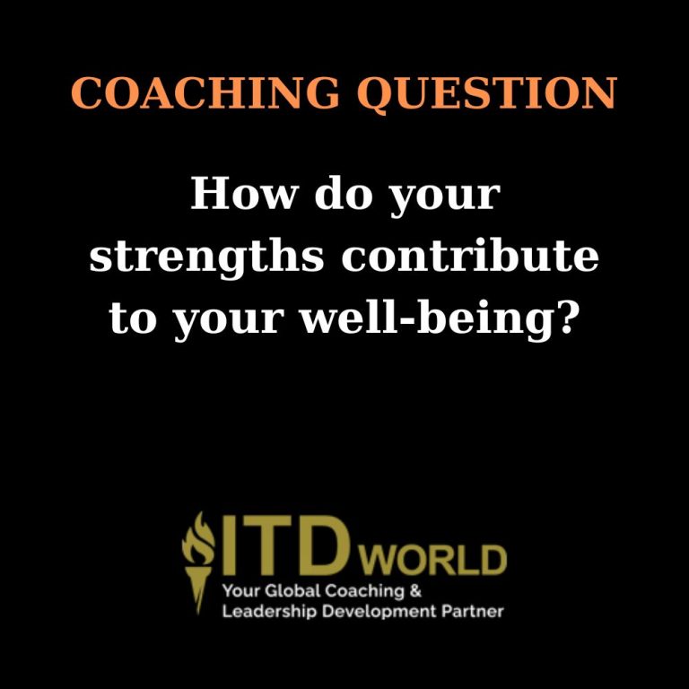 175 Powerful Coaching Questions for Everyone | ITD World