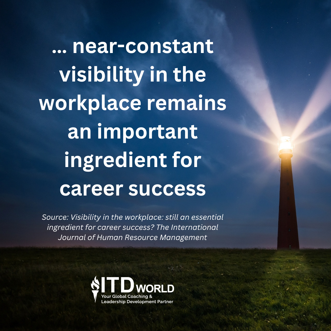 Visibility at Work: Key to Career Advancement | ITD World