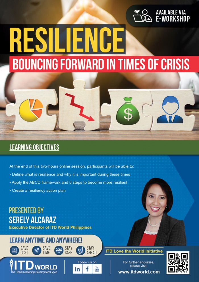 Resilience: Bouncing Forward In Times Of Crisis | ITD World