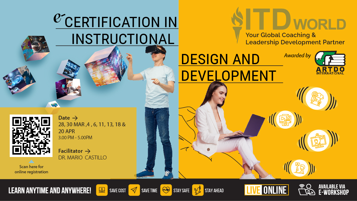 Certificate in Instructional Design and Development | ITD World